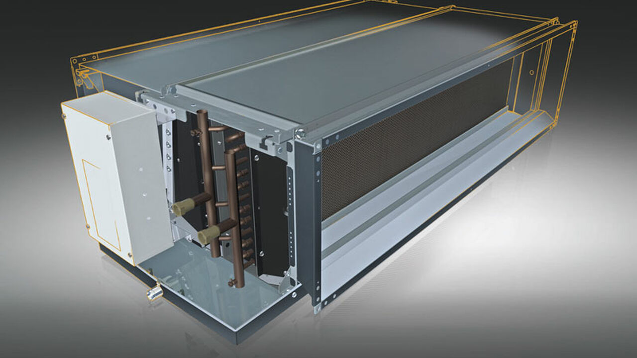 GEA Heat Exchangers: Leistungsstarke Kanal-Gebläsekonvektoren | HLK